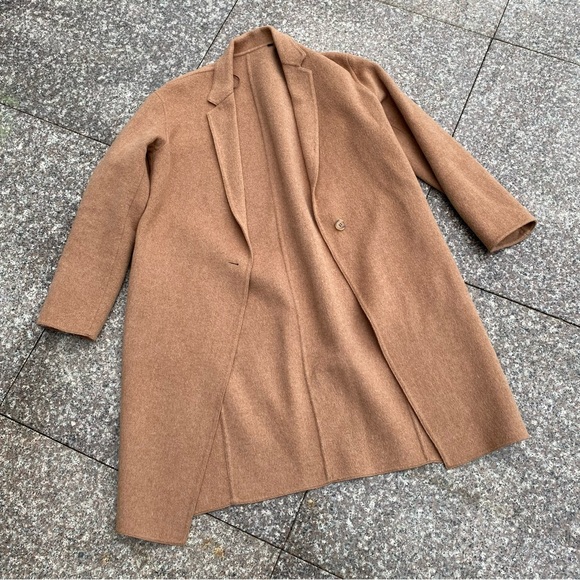 Uniqlo | Jackets & Coats | Uniqlo Wool Blend Coat | Poshmark